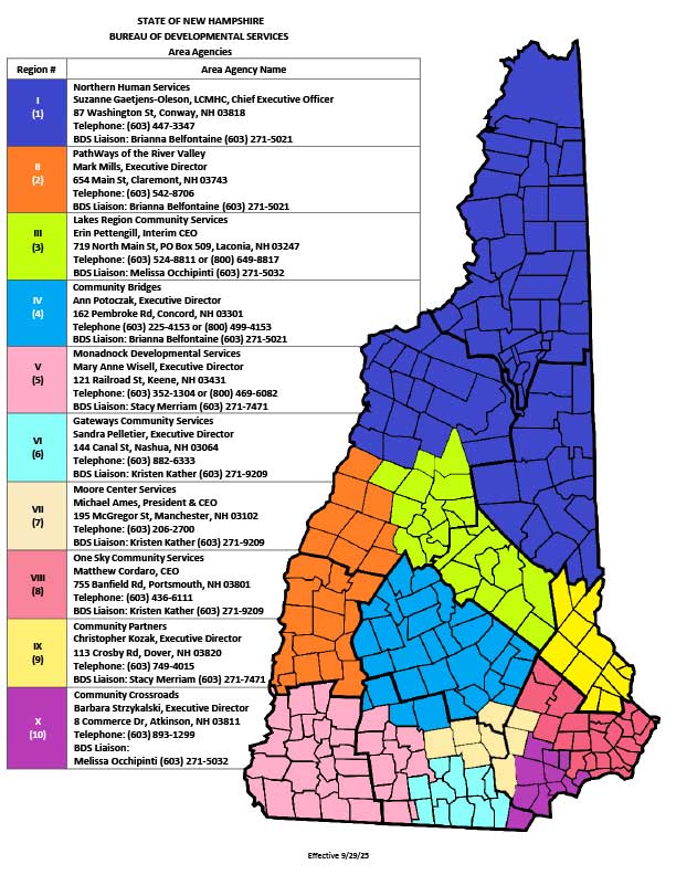 NH Catchment Area Map | CSoC